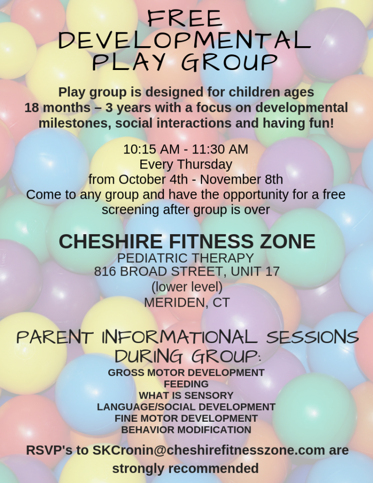 Developmental Play Group - Cheshire Fitness Zone