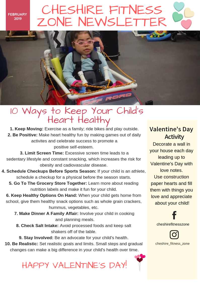 February Newsletter: 10 Ways to Keep Your Child's Heart Healthy ...