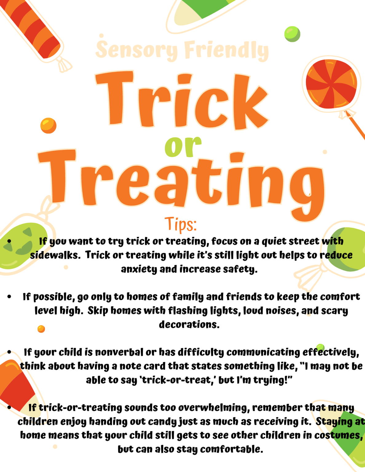 Trick-or-Treating Tips - Cheshire Fitness Zone