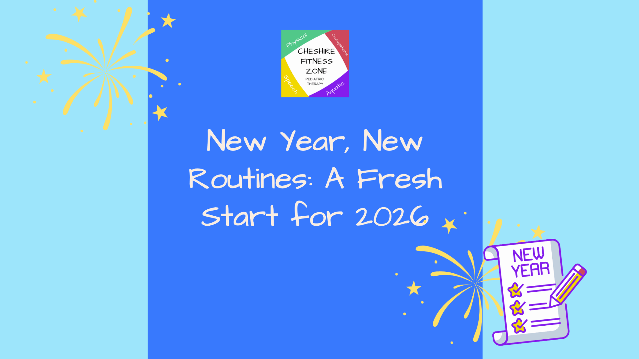 New Year, New Routines: A Fresh Start for the New Year - Cheshire ...